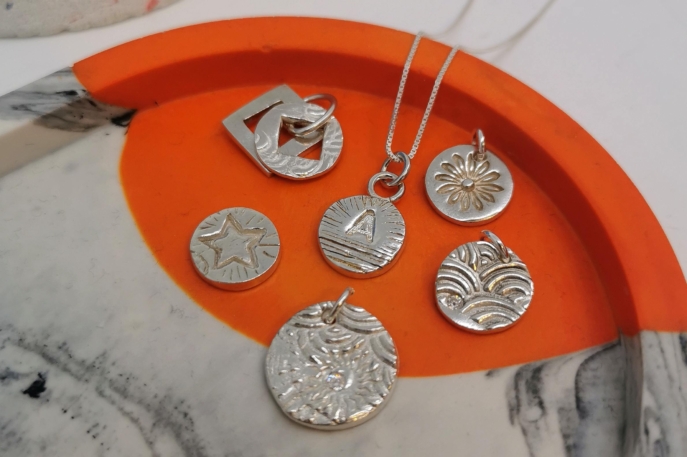 What is a Metal Clay Charm Class | Silver Works