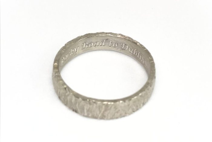 Machine Engraving (4mm, 5mm & 6mm Rings) | Silver Works